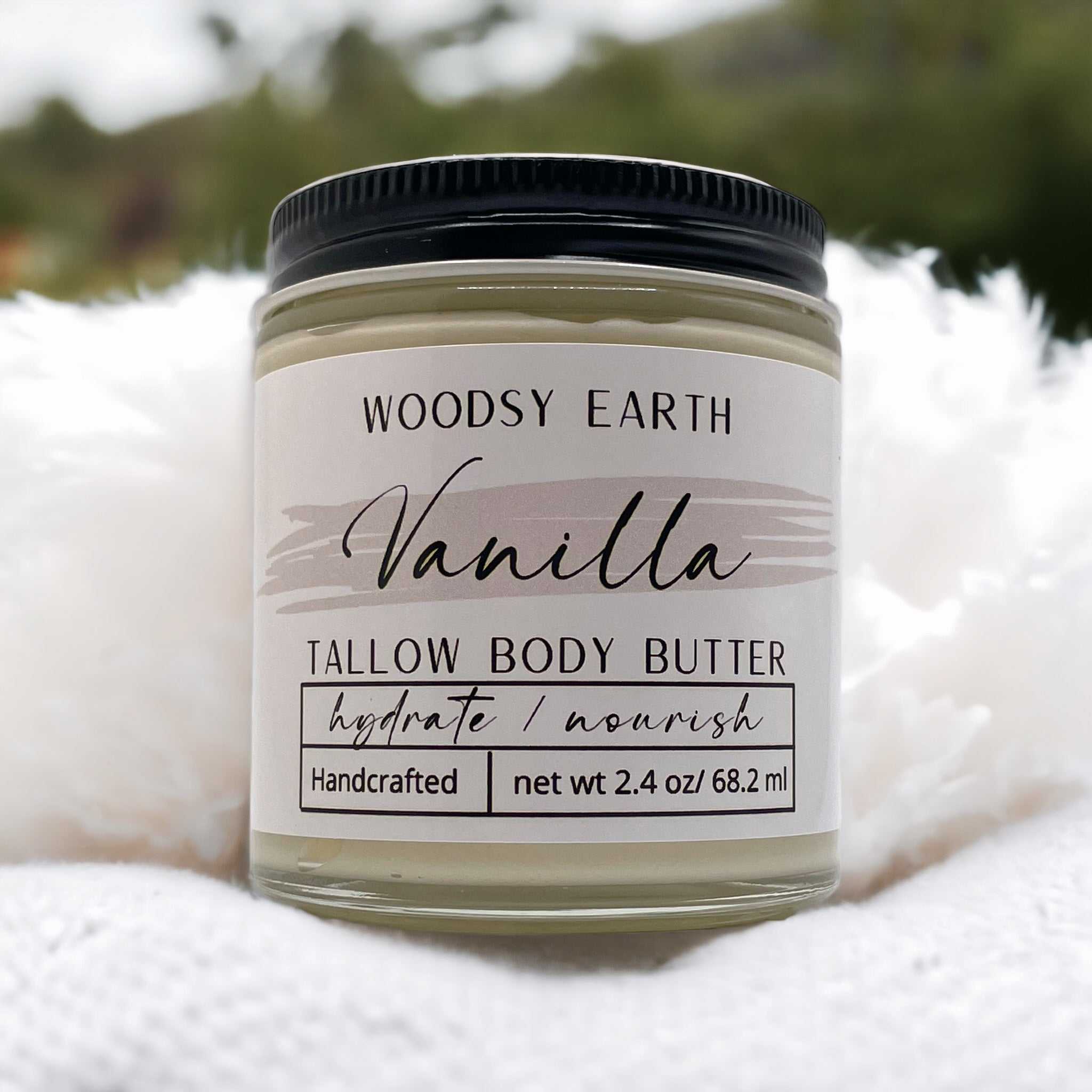 Natural Body Butter for Dry Skin | Intensive Hydration – Woodsy Earth