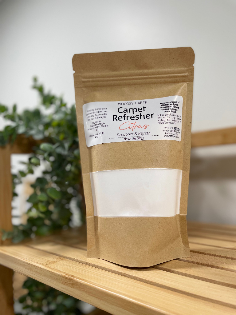 Carpet Refresher - All-Natural Citrus Scented Deodorizer – Woodsy Earth